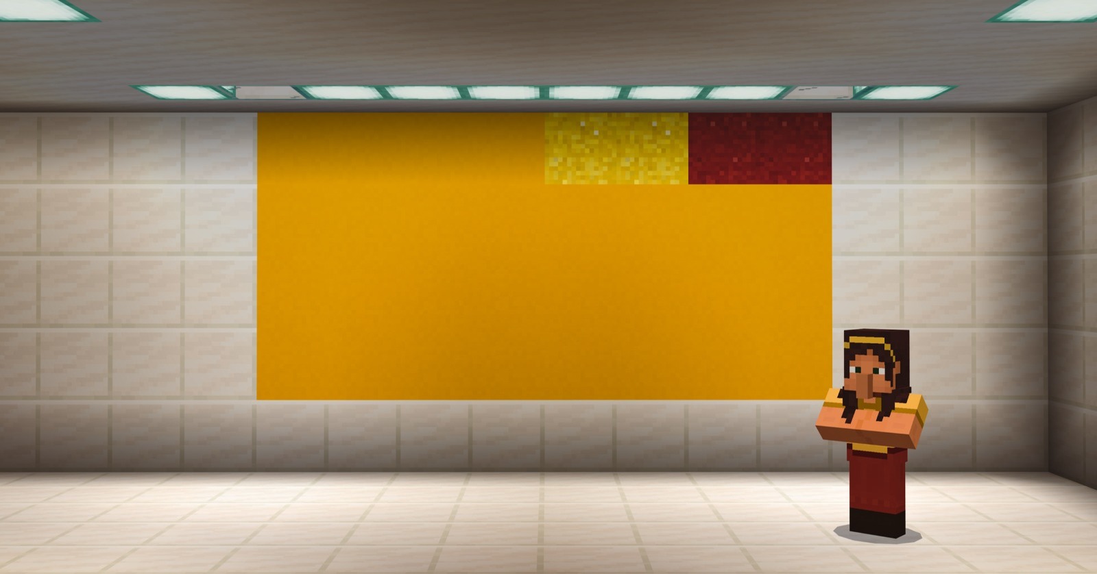 visita no Mundo MAM no Minecraft - MAM