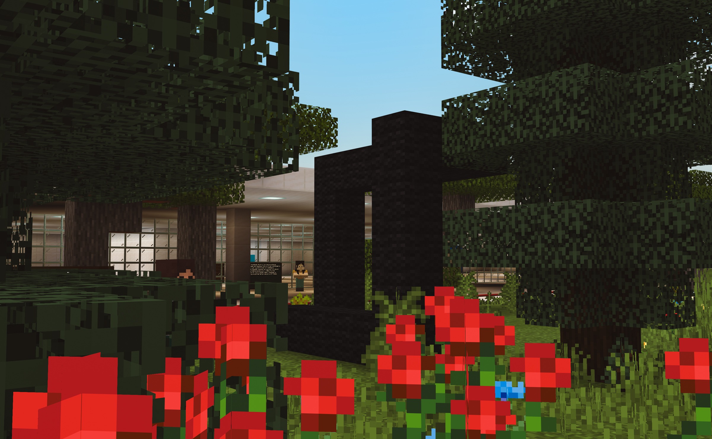 Visita Educativa ao MAM no Minecraft - MAM